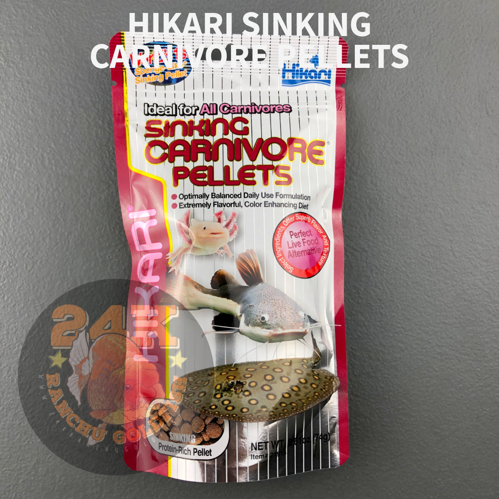 Hikari Tropical Sinking Carnivore Pellets For Most Carnivores, Especia ...